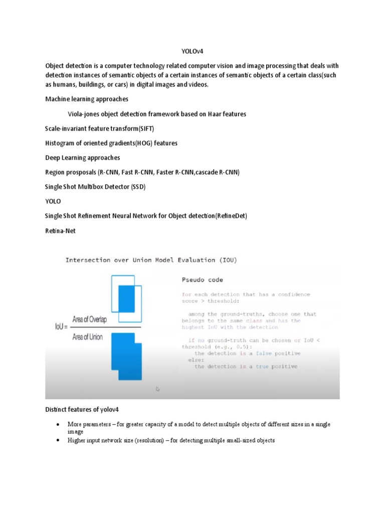 YOLOv4: Advanced Object Detection | PDF