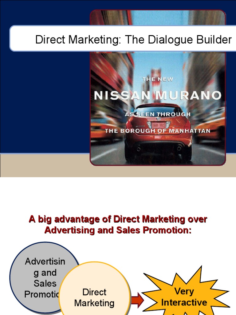 Direct Marketing | PDF | Direct Marketing | Promotion And Marketing ...