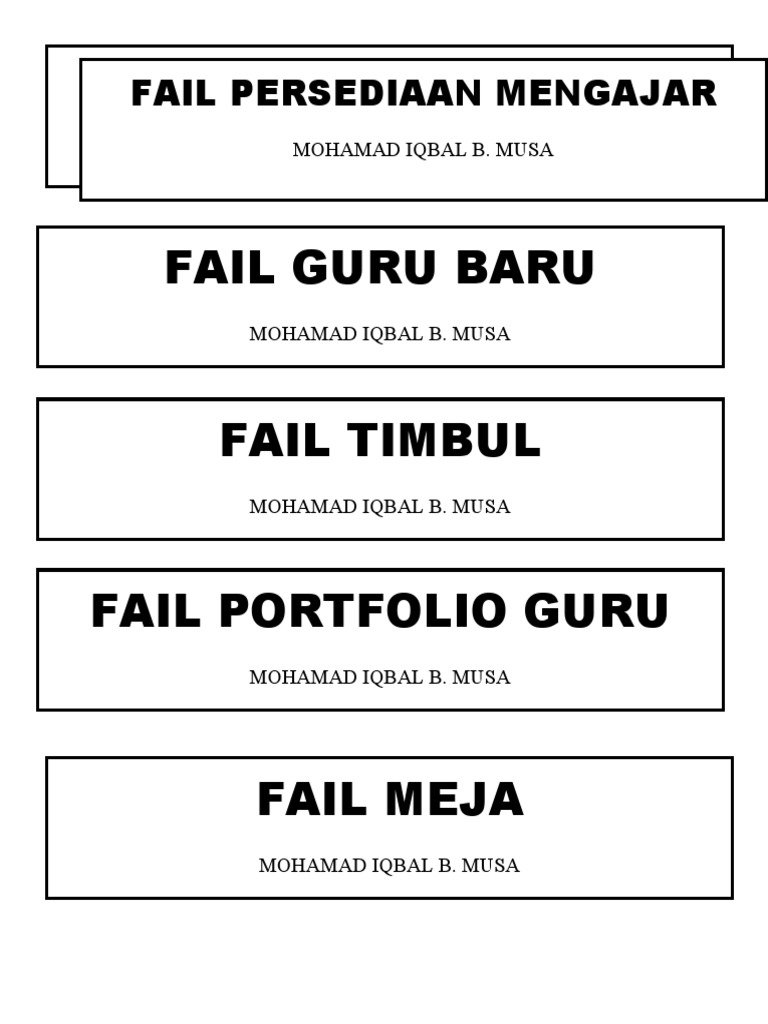 Tulang Tepi File | PDF