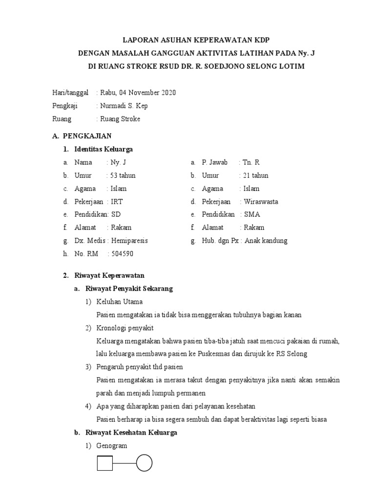 LK KDP Aktivitas Latihan Klompok 3 | PDF