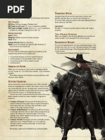 Revised Gunslinger Class for D&D 5E | PDF | Ballistics | Projectile Weapons
