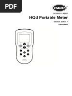 HACH HQ 40 D Manual | PDF | Usb | Calibration