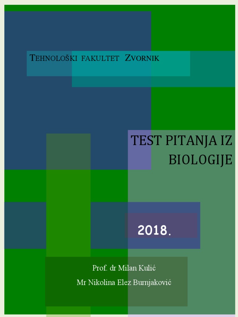 Skripta Biologija 2018 PDF PDF | PDF