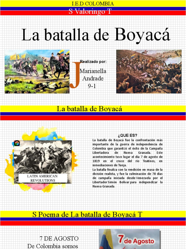Batalla de Boyacá | PDF