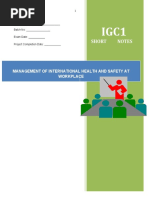 PDF IOSH Managing Safely | PDF | Occupational Safety And Health | Safety