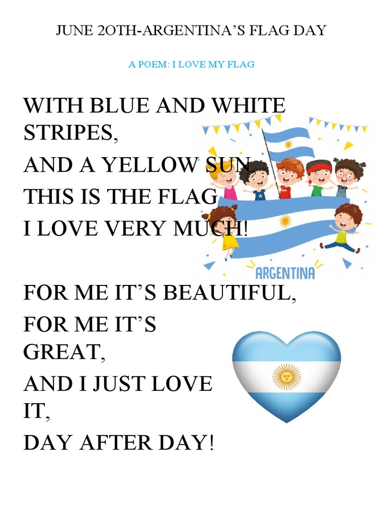 Flag Day Poem | PDF
