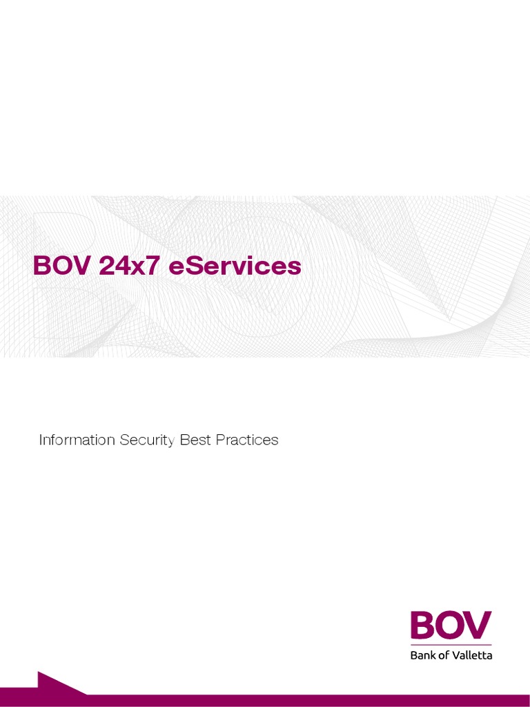 BOV 24x7 eServices Security Guidelines | PDF | Transport Layer Security ...