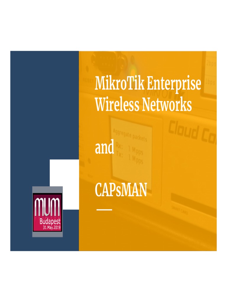Mikrotik Enterprise Wireless Networks and Capsman | PDF | Wireless Access Point | Computer Network
