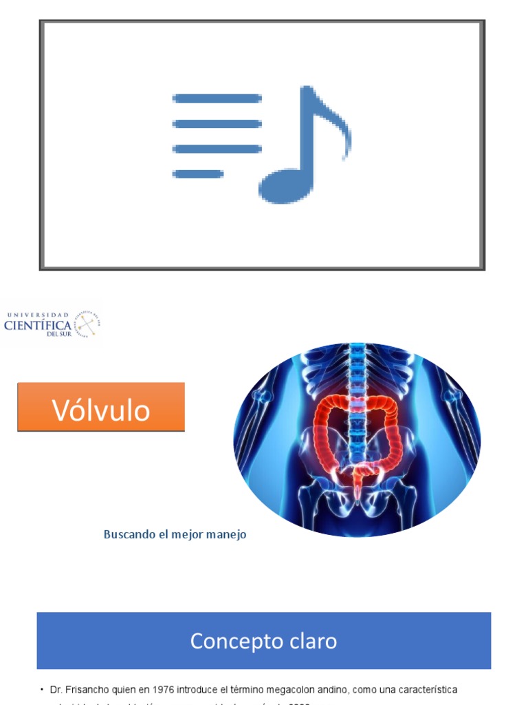 Volvulo | PDF | Intestino grueso | Especialidades Medicas