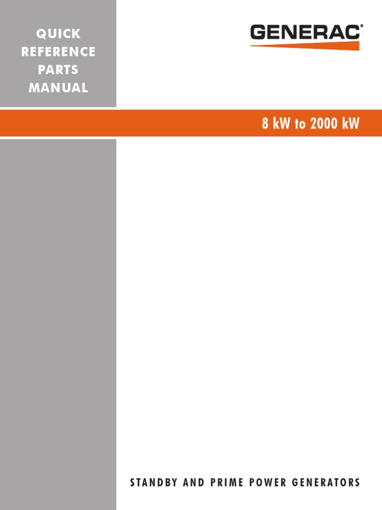 Generac Fiat Catalogue | PDF | Manufactured Goods | Electricity