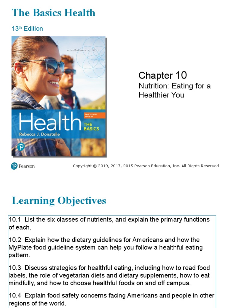Chapter 10 Health Basics | PDF | Carbohydrates | Nutrients