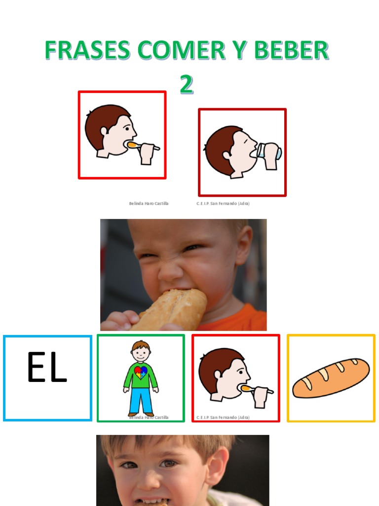 Frases para Comer y Beber | PDF