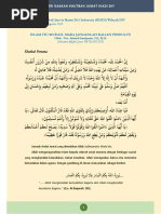 Bacaan Doa Khutbah Kedua Dan Penutup Khutbah Jumat | PDF