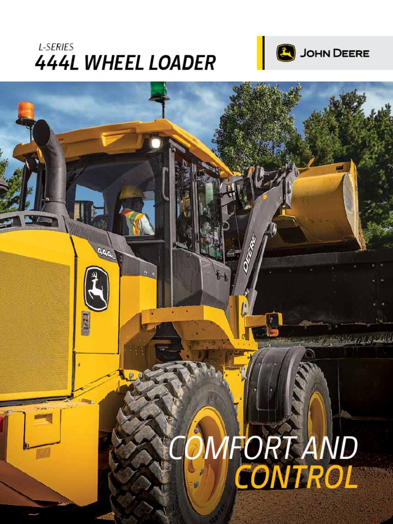 444L Wheel Loader: Comfort and | PDF | Automatic Transmission ...