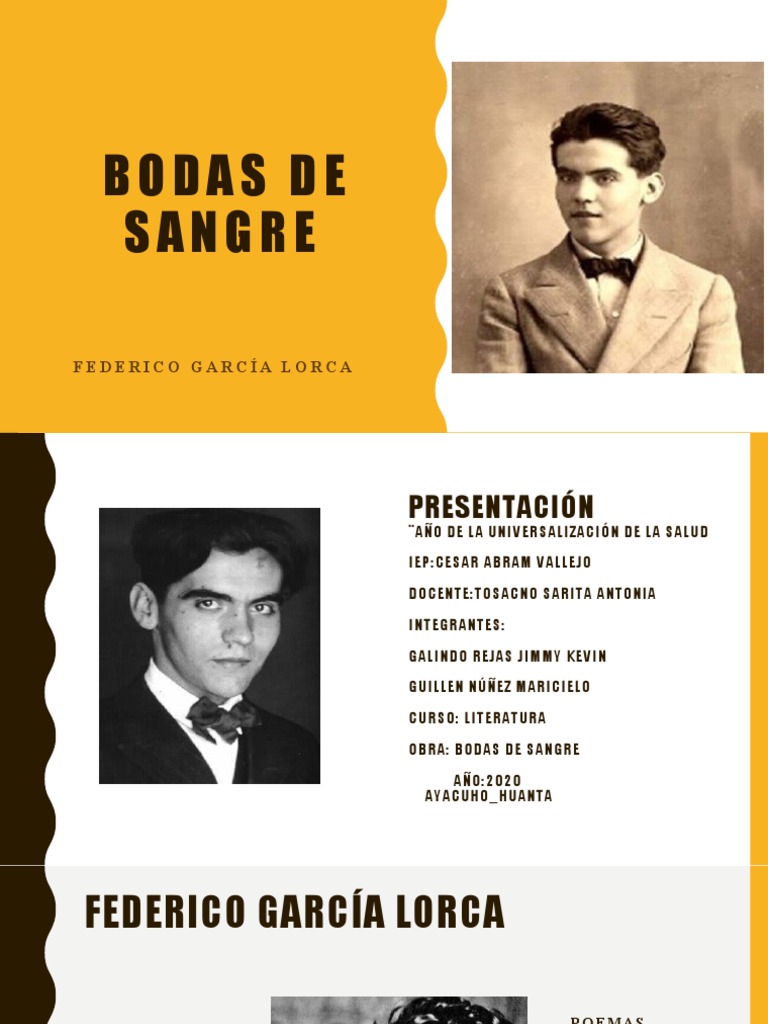 Bodas de Sangre | PDF | Federico García Lorca | Boda