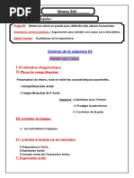 Compte Rendu Objectif 2AS | PDF | Ponctuation