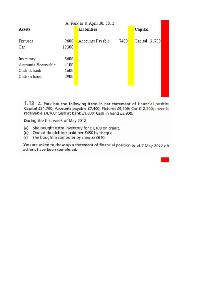 Balance Sheet-Two Column | PDF