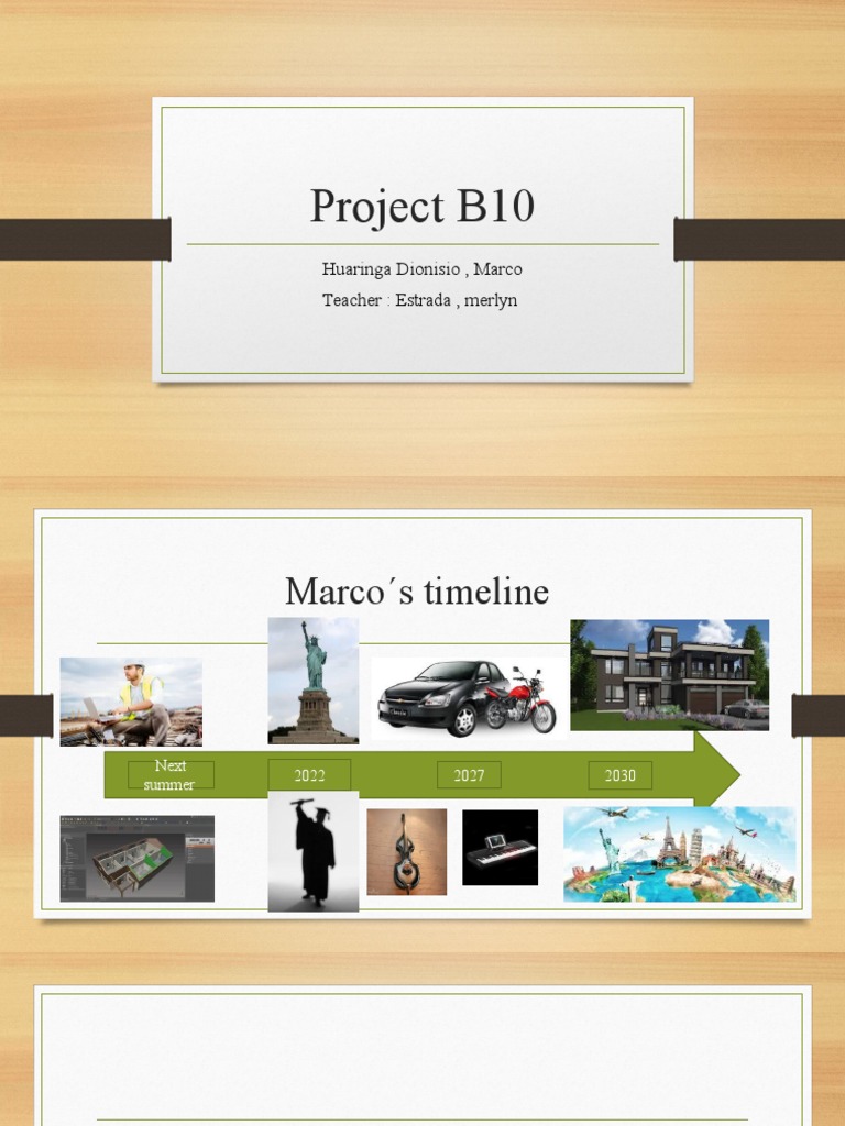 Project B10 Powerpoint | PDF
