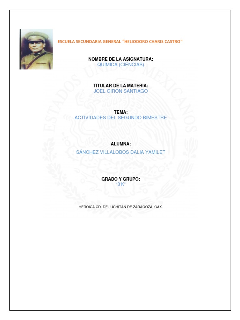 Actividades Del Segundo Bimestre Pdf