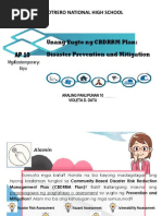 CBDRRM Plan Template | PDF | Politics | Science & Mathematics