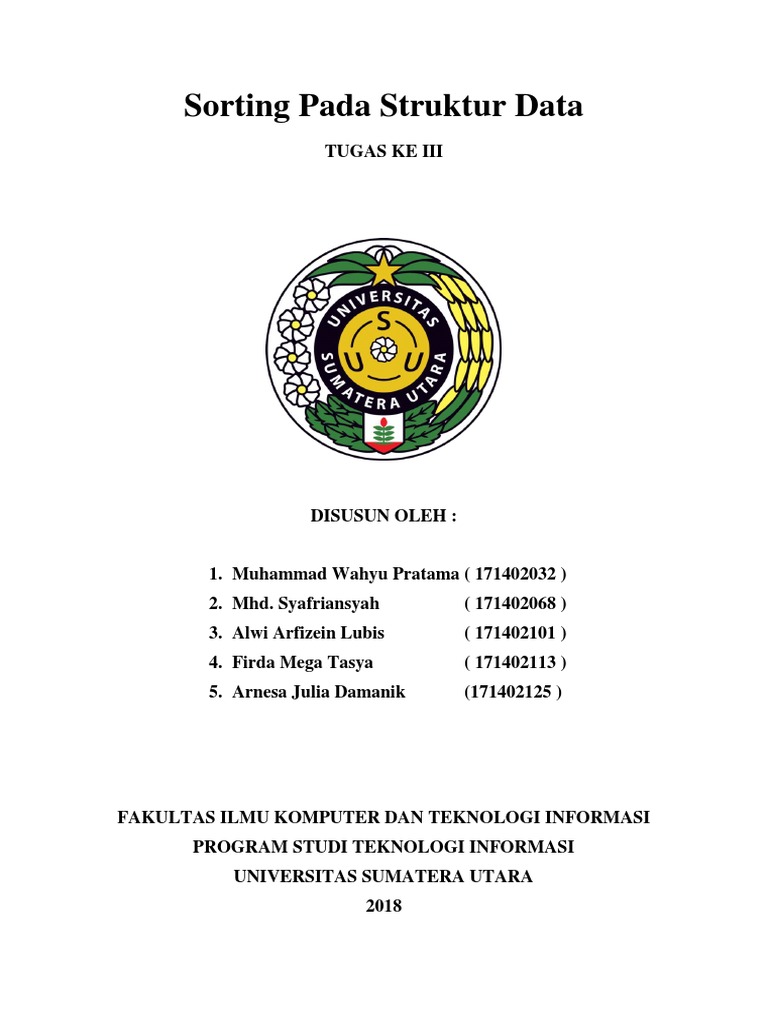 Sorting Pada Struktur Data | PDF