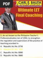 PRC Answer Sheet Sample 001 | PDF | Tests | Test (Assessment)