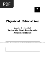 Grade 7 Physical Education Module 1 | PDF | Physical Fitness | Learning