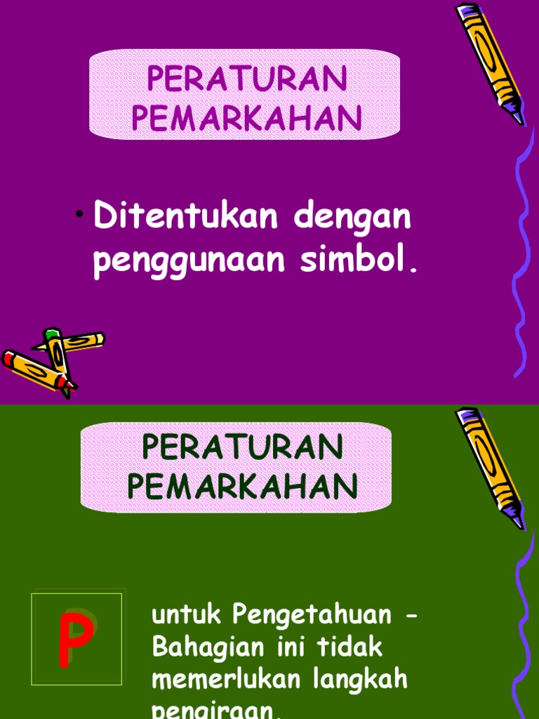 Simbol Pemarkahan 3 | PDF