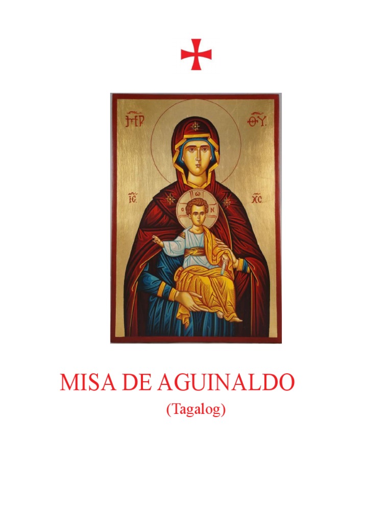 2020 CBCP Misa de Aguinaldo Tagalog | PDF | Mass (Liturgy) | Christian ...