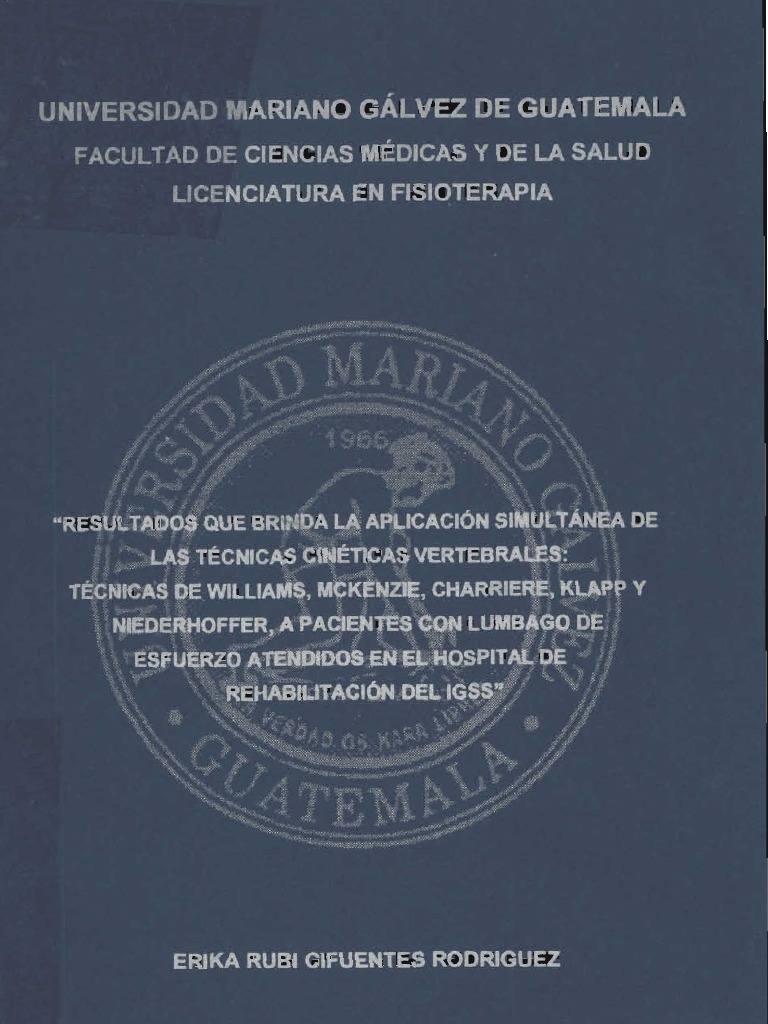 Ejercicios de Williams para Lumbago | PDF