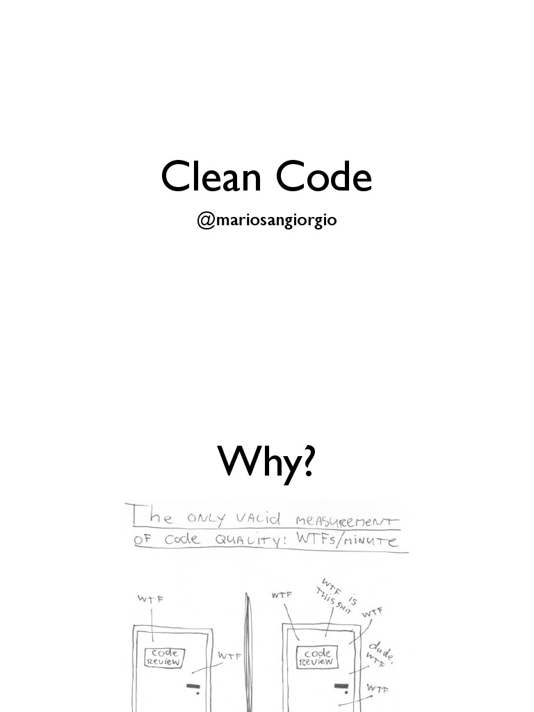 Clean Code | PDF | Boolean Data Type | Class (Computer Programming)