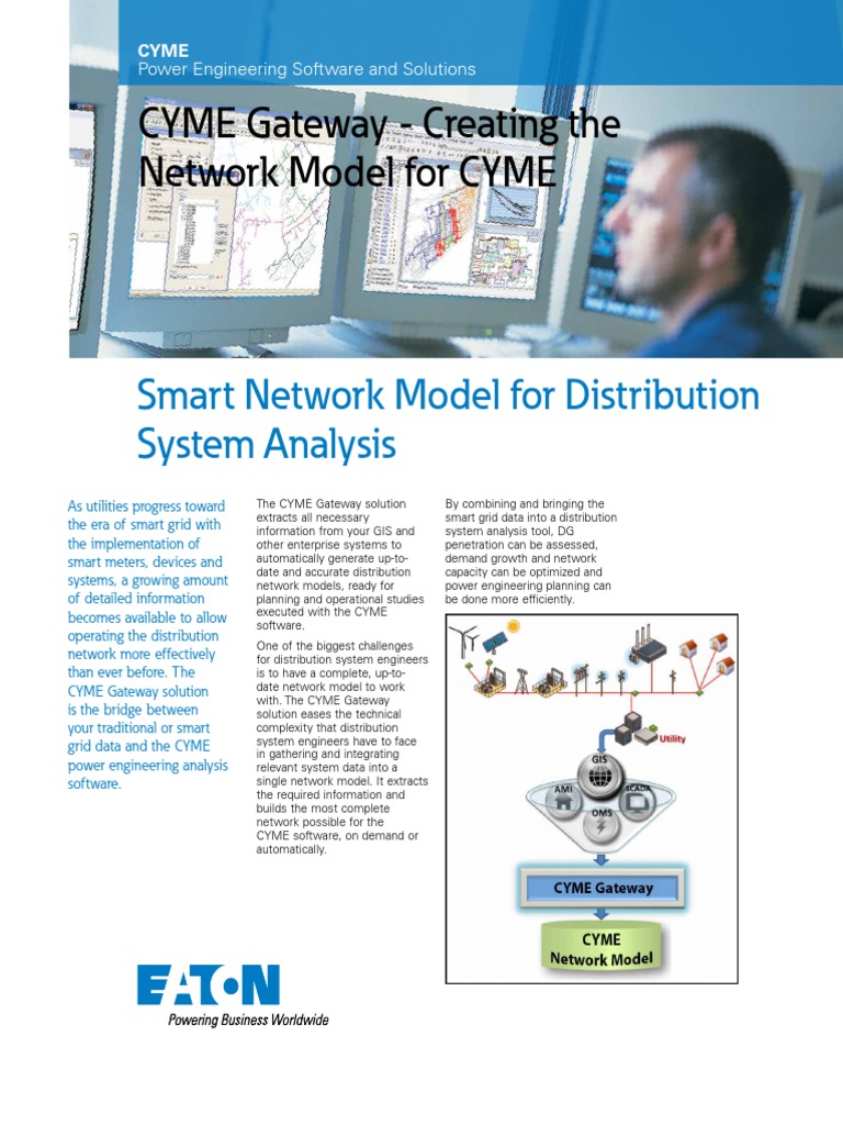 CYME Gateway - Creating The Network Model For CYME | PDF | Smart Grid ...