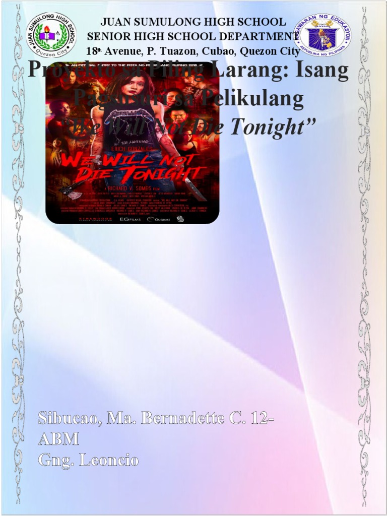Pagsusuri Ng Pelikula
