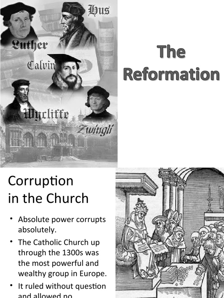 Reformation Notes | PDF | Martin Luther | Predestination