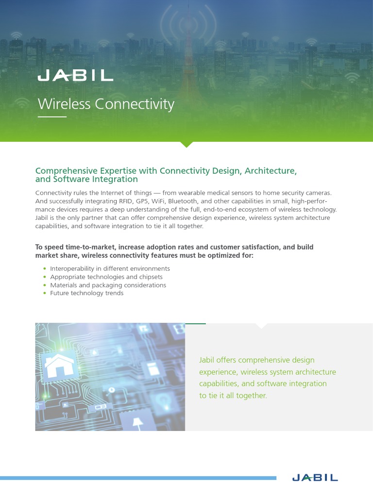 Fact Sheet Wireless Connectivity | PDF