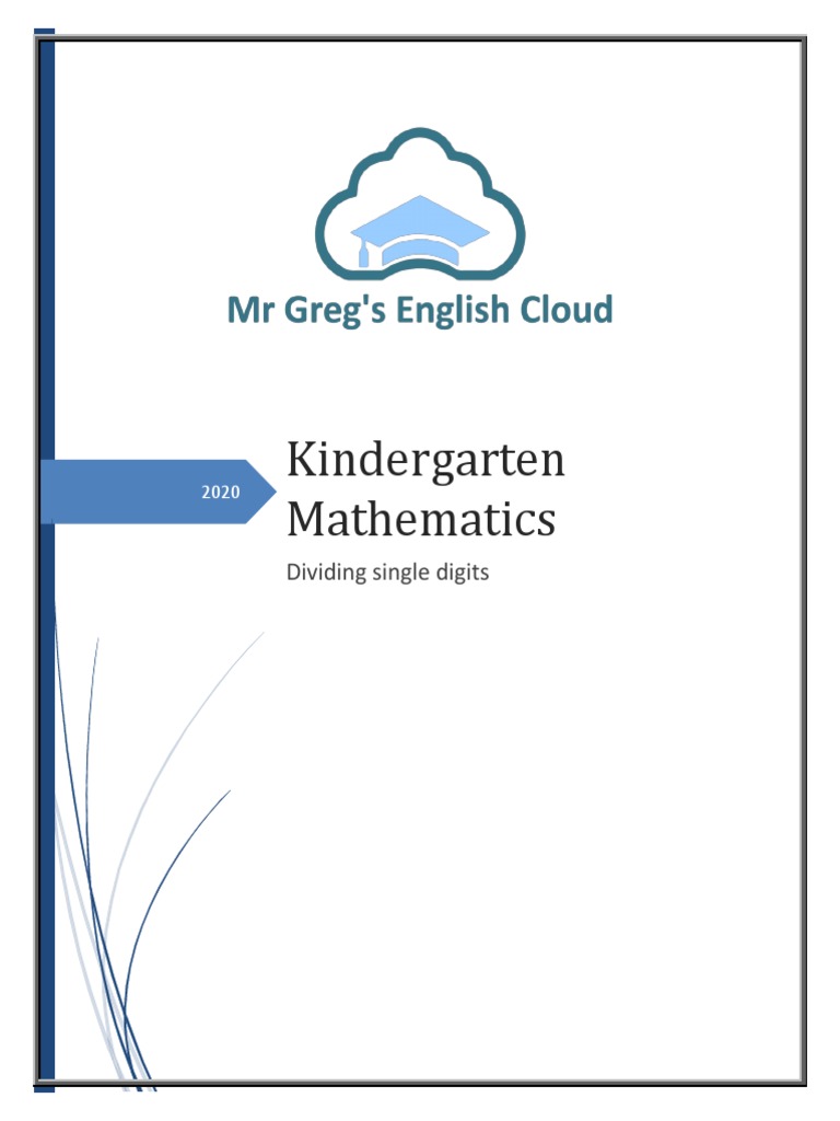 Kindergarten Single Digit Division | PDF