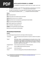 LLP Subscriber Sheet Format | PDF | Limited Liability Partnership | Law