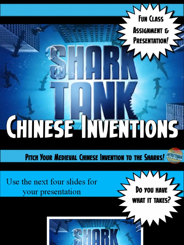 Presentation Slides Chinese Inventions Shark Tank Edit | PDF