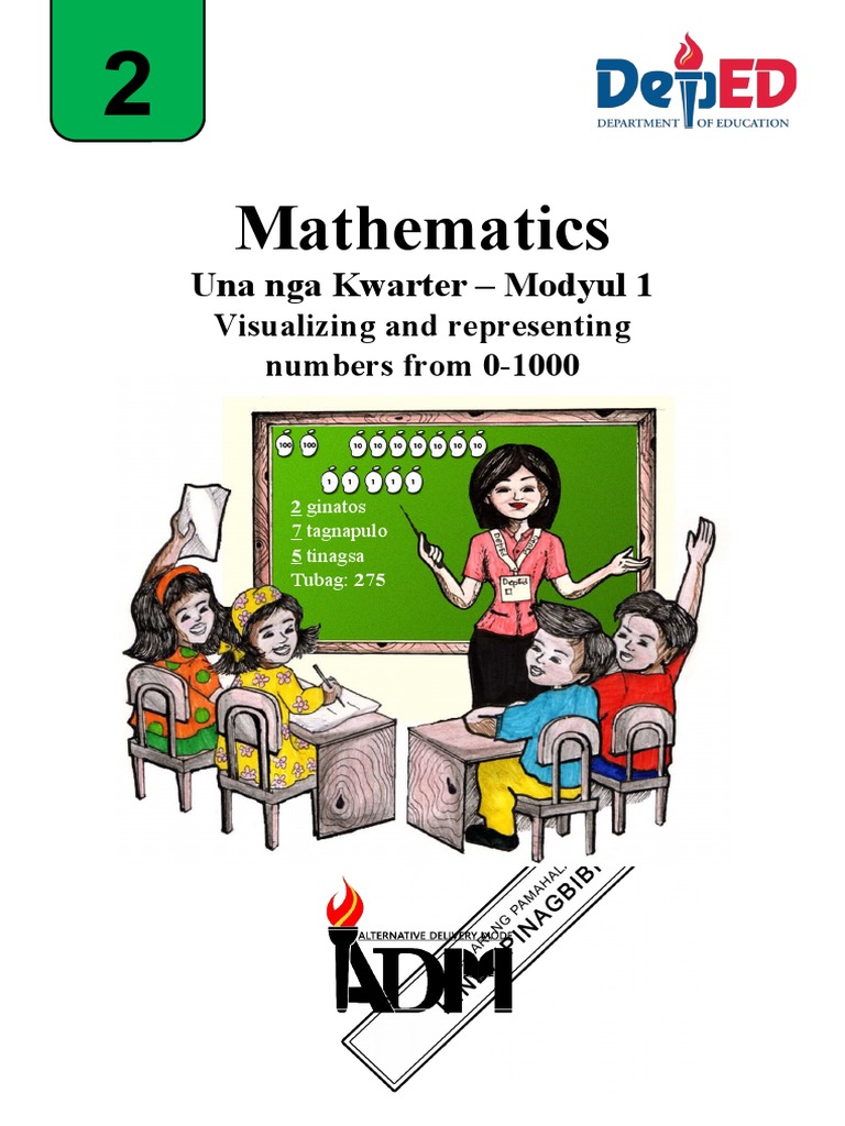 Math2 - q1 - Mod1 - Visualizing and Representing Numbers From 0 - 1000 ...