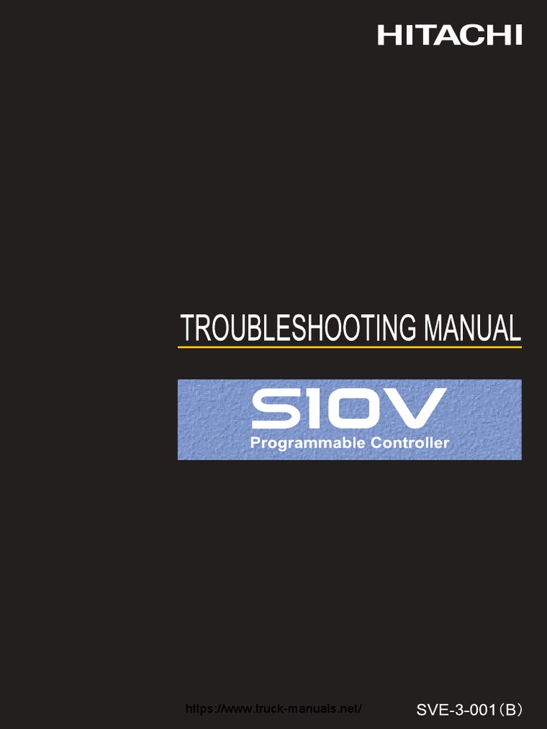 HITACHI Evcavator Fault Codes DTC & Troubleshooting PDF | PDF | Power ...