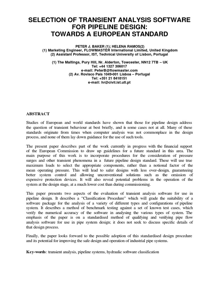 Pipe Line Design PDF | PDF