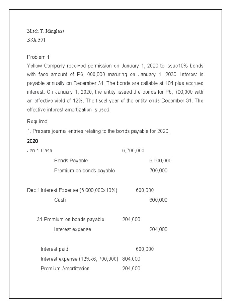 Mitch T. Minglana BSA 301 | PDF