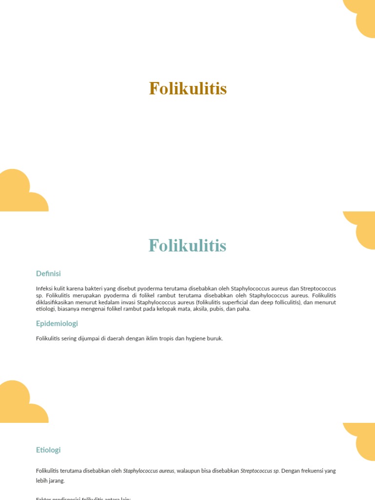 Folikulitis | PDF | Politik | Kesehatan Holistik