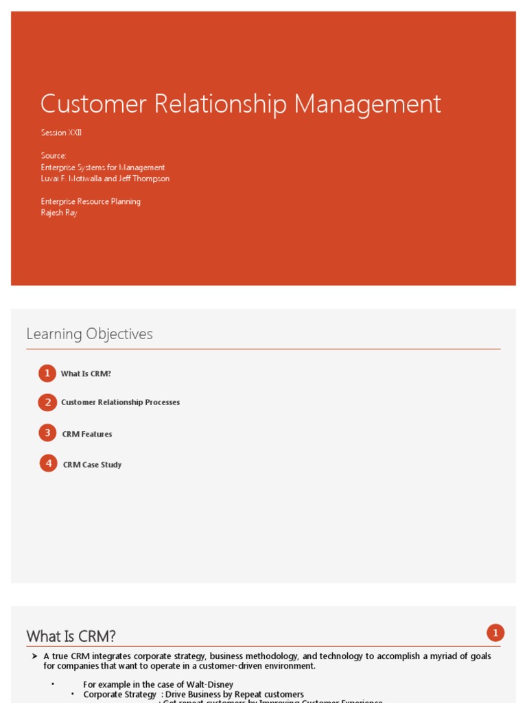 ERP Session XXII | PDF | Customer Relationship Management | Economies