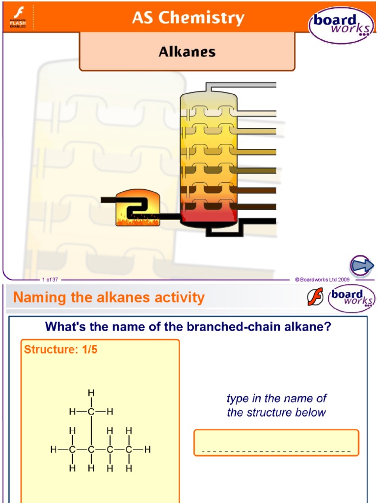 Alkanes From Crude Oil | PDF | Cracking (Chemistry) | Alkane