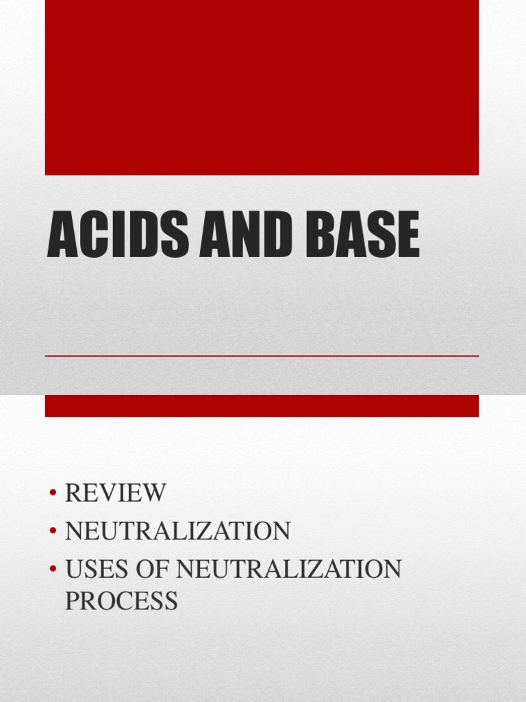 Safety in Handling Acids and Base | PDF | Wellness