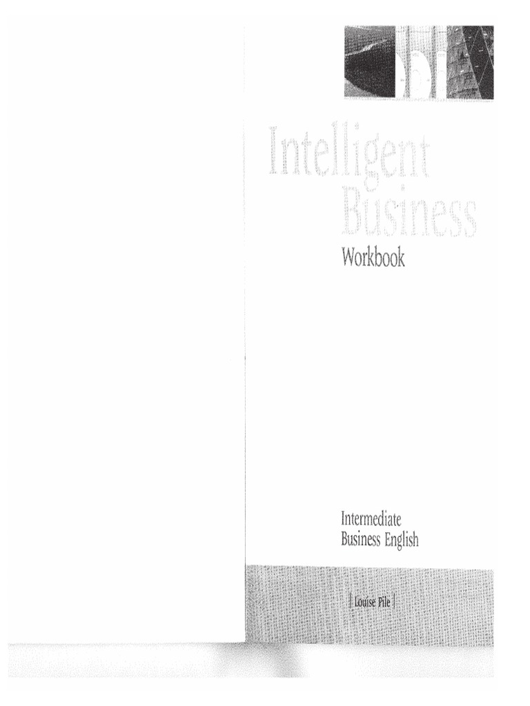 Intelligent Business Intermediate Workbook | PDF