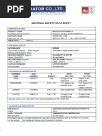 Mobil Delvac 15W-40 Safety Data Sheet | PDF | Viscosity | Chemistry