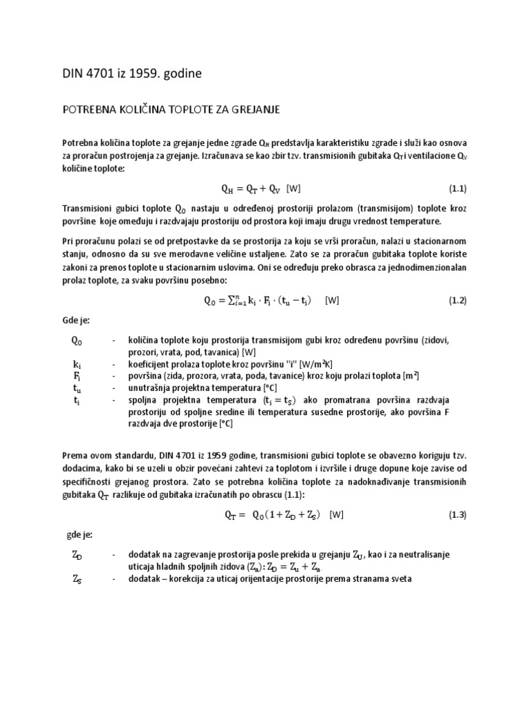 Din 4701 Iz 1959 Pdf Pdf