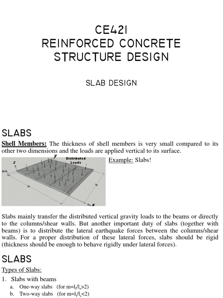 CE421 Reinforced Concrete Structure Design | Download Free PDF | Beam ...